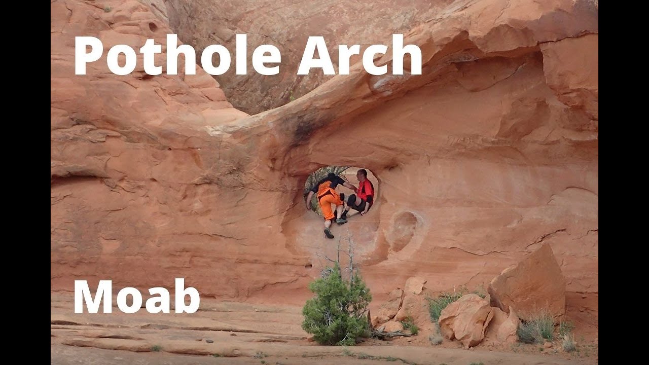 MTB Joy at Pothole arch - Amasa Back, Moab - YouTube