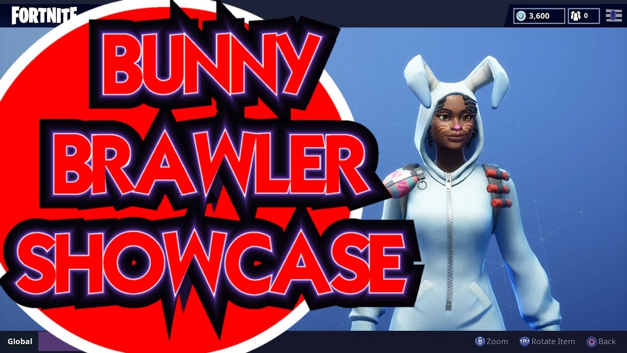 Fortnite BUNNY BRAWLER Showcase - YouTube