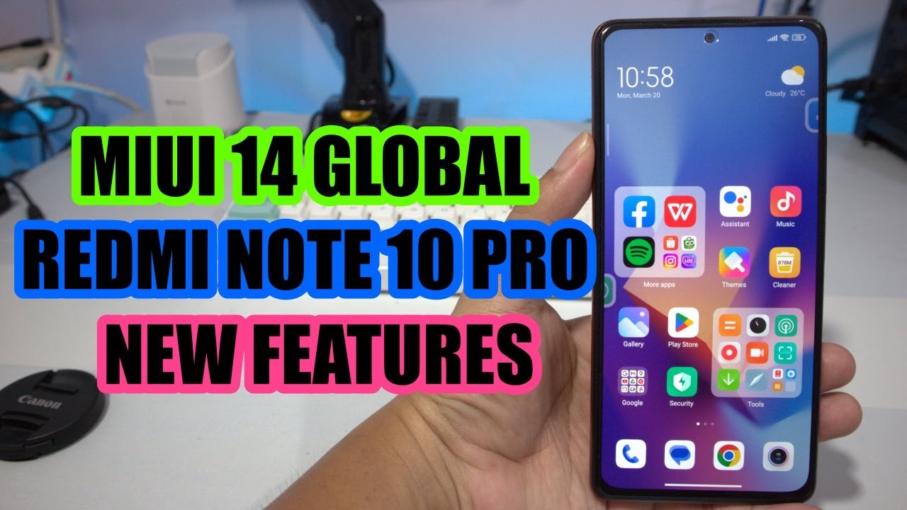 Ini Dia 9 Fitur Baru di Update MIUI 14 Global Redmi Note 10 Pro - YouTube