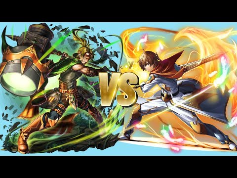 Awk Rayas vs Giliam - Grand Summoners - YouTube