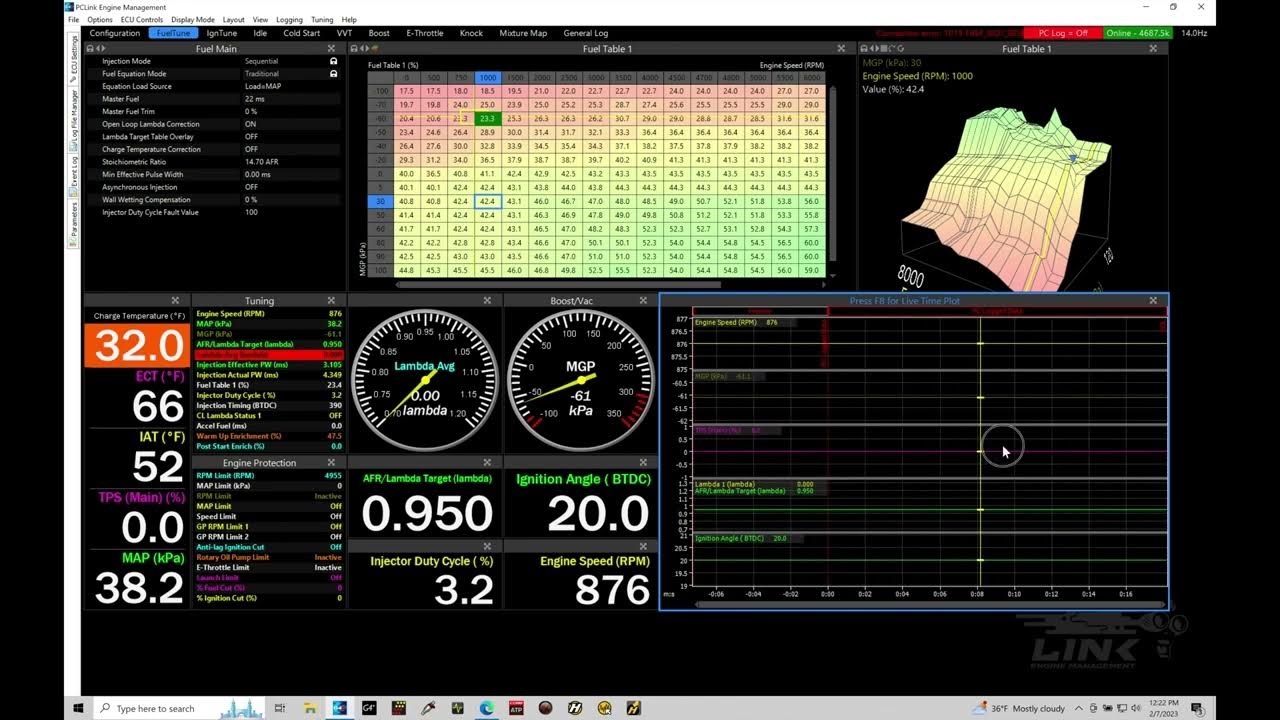 Link G4x Basics Part 5: Datalogging - YouTube