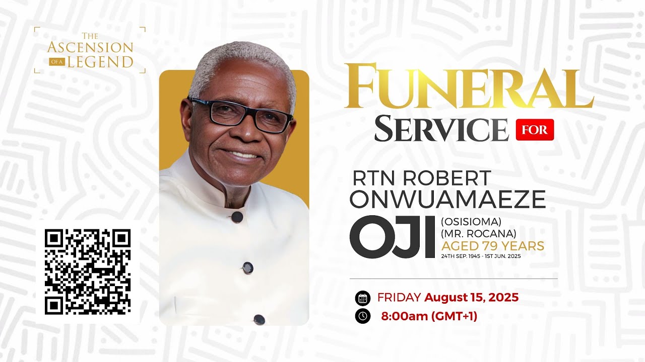 BURIAL CEREMONY | RTN ROBERT ONWUAMAEZE OJI (OSISIOMA) | AMAWBIA ...