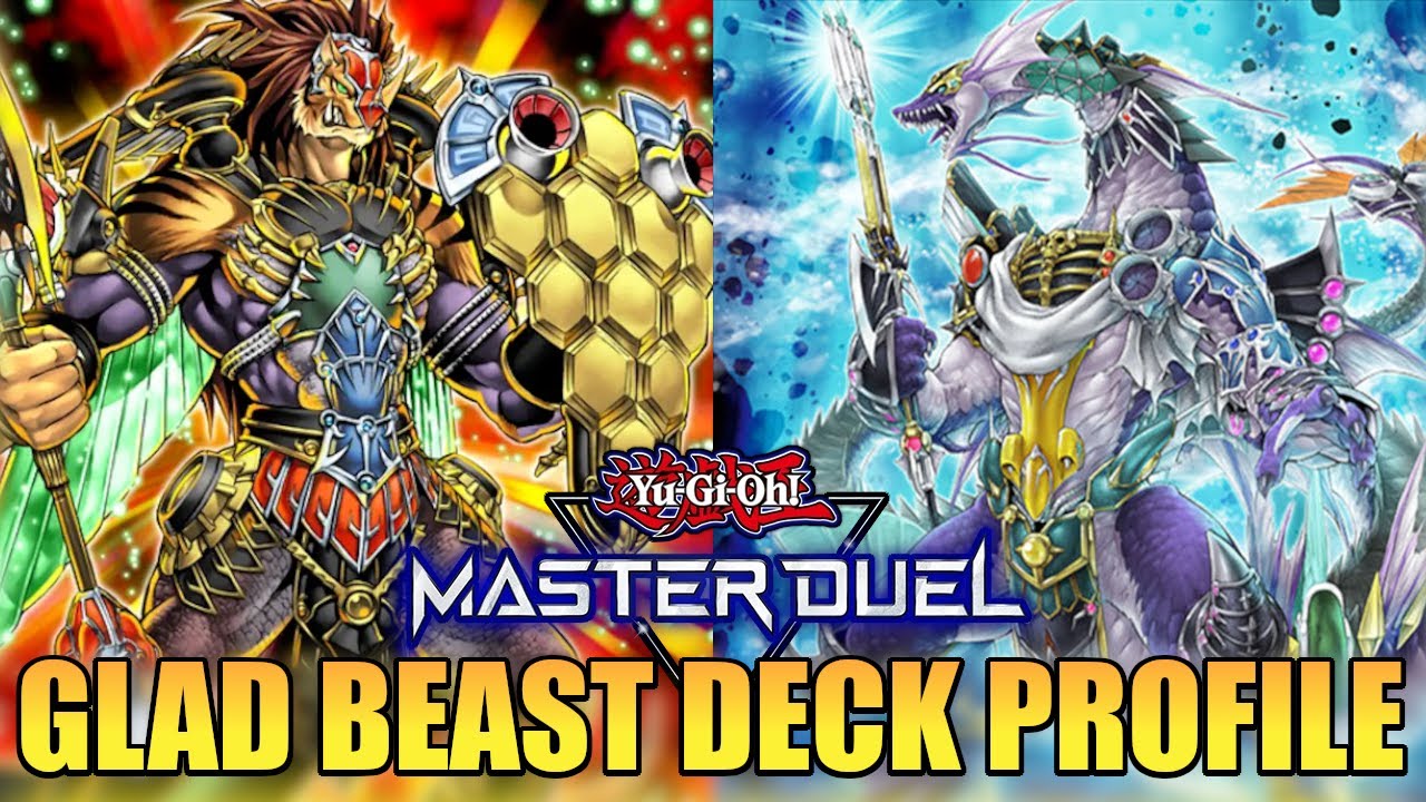COMPETITIVE BUILD?! GLADIATOR BEAST DECK PROFILE | Yu-Gi-Oh! Master ...