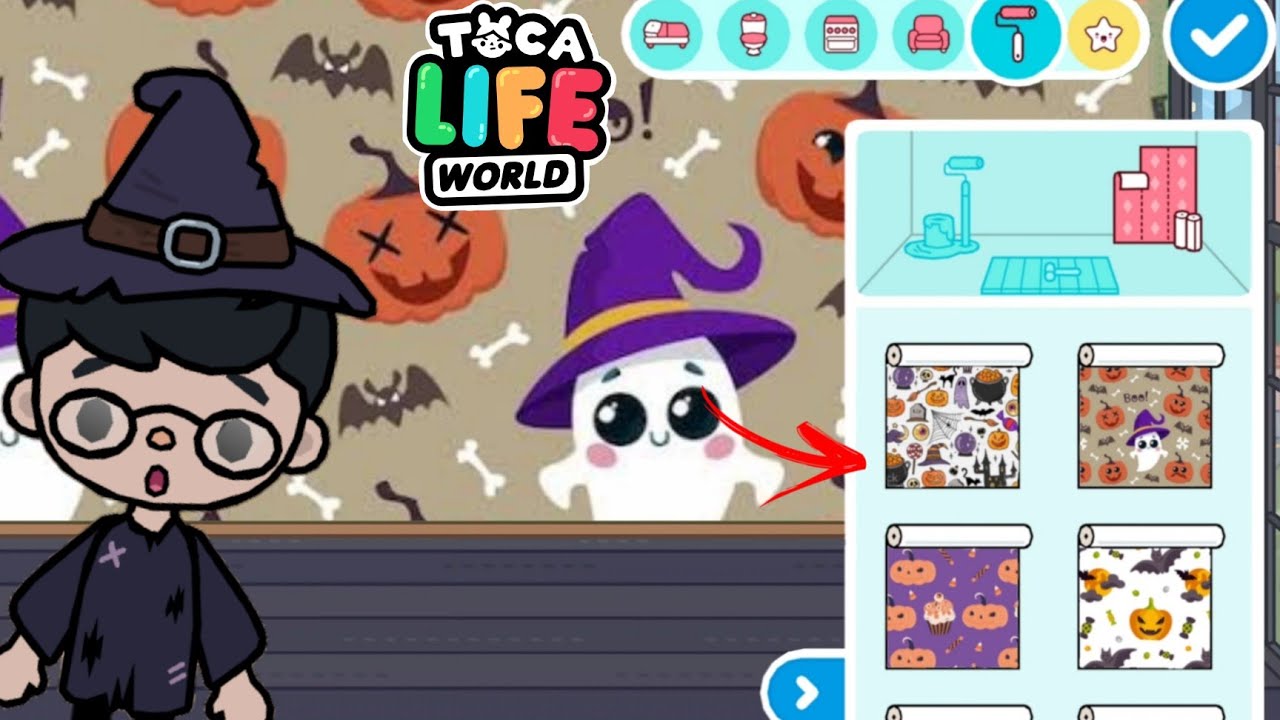 new halloween wallpapers ? Toca life world | Designer Toca Boca | Toca Potter - YouTube
