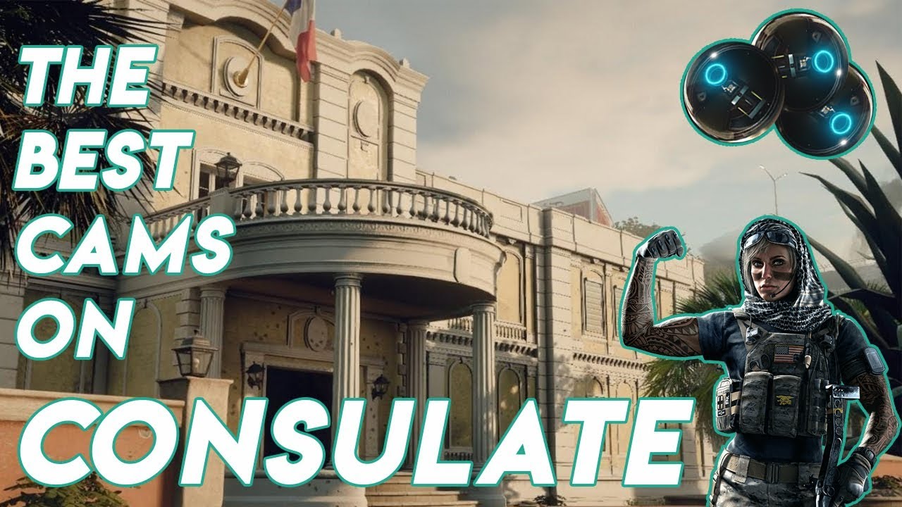 The Best Valkyrie Cameras on Consulate | Rainbow Six Siege - YouTube