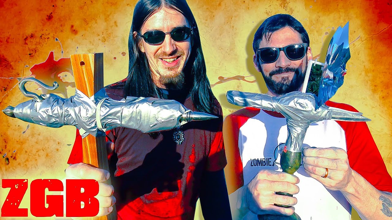 We Made Weapons Out of JUNK! Junk Warrior! ZGB - YouTube