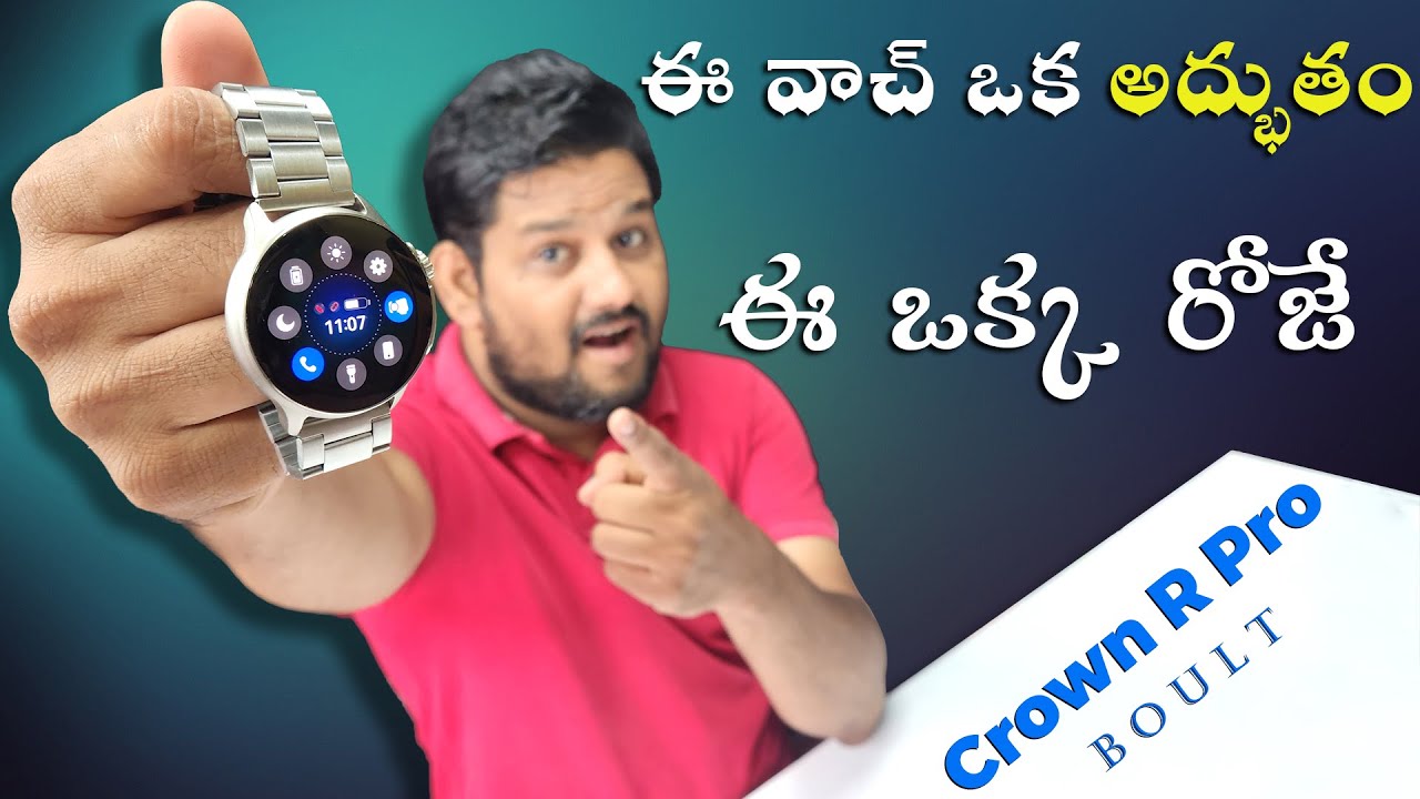 Boult Crown R Pro | Best Premium Smartwatch with 1.43" Round AMOLED ...