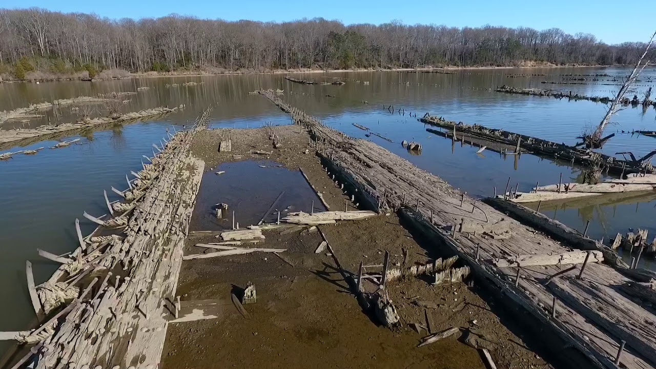 Mallows Bay ship graveyard - YouTube