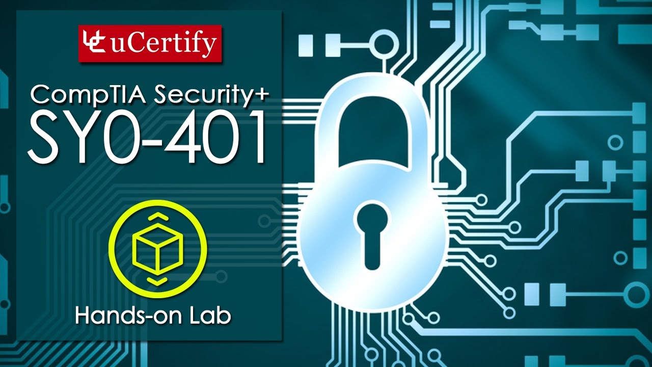 CompTIA Security+ SY0-401 Lab - YouTube