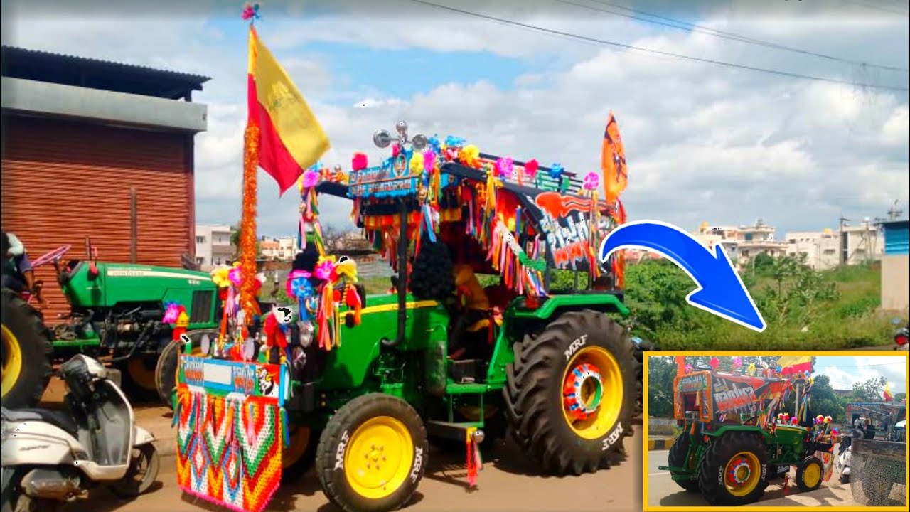 🙏ಜೈ ಭಜರಂಗಿ👈 LNT 53HP tractor video 😘BS tractor video😘 - YouTube