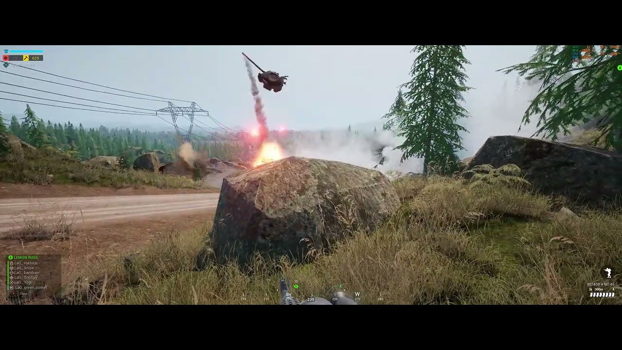 Epic T-72 Turret Toss - YouTube