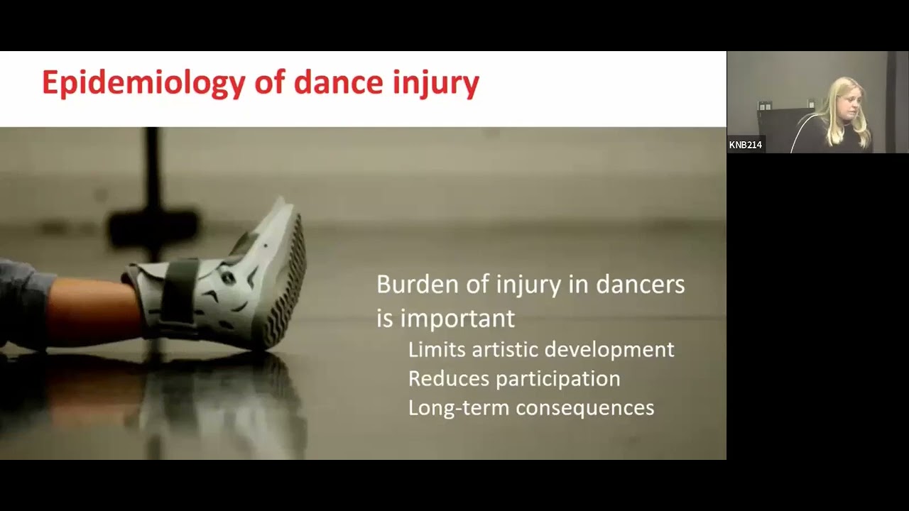 Informing Injury Prevention in Youth Dancers by Dr. Meghan Critchley ...
