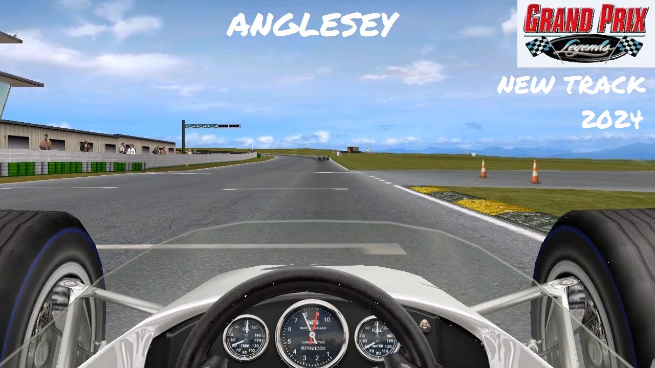 Grand Prix Legends - Anglesey - New track/Nouveau circuit - 2024 - YouTube