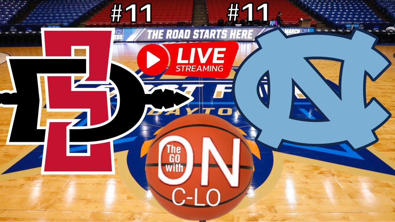 🔴North Carolina Tar Heels vs San Diego State Aztecs. Live NCAA First ...