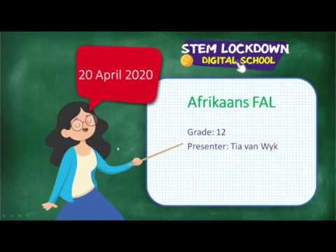 Grade 12 - Afrikaans FAL | Vraestel 1: Afdeling A/B (Begrip ...