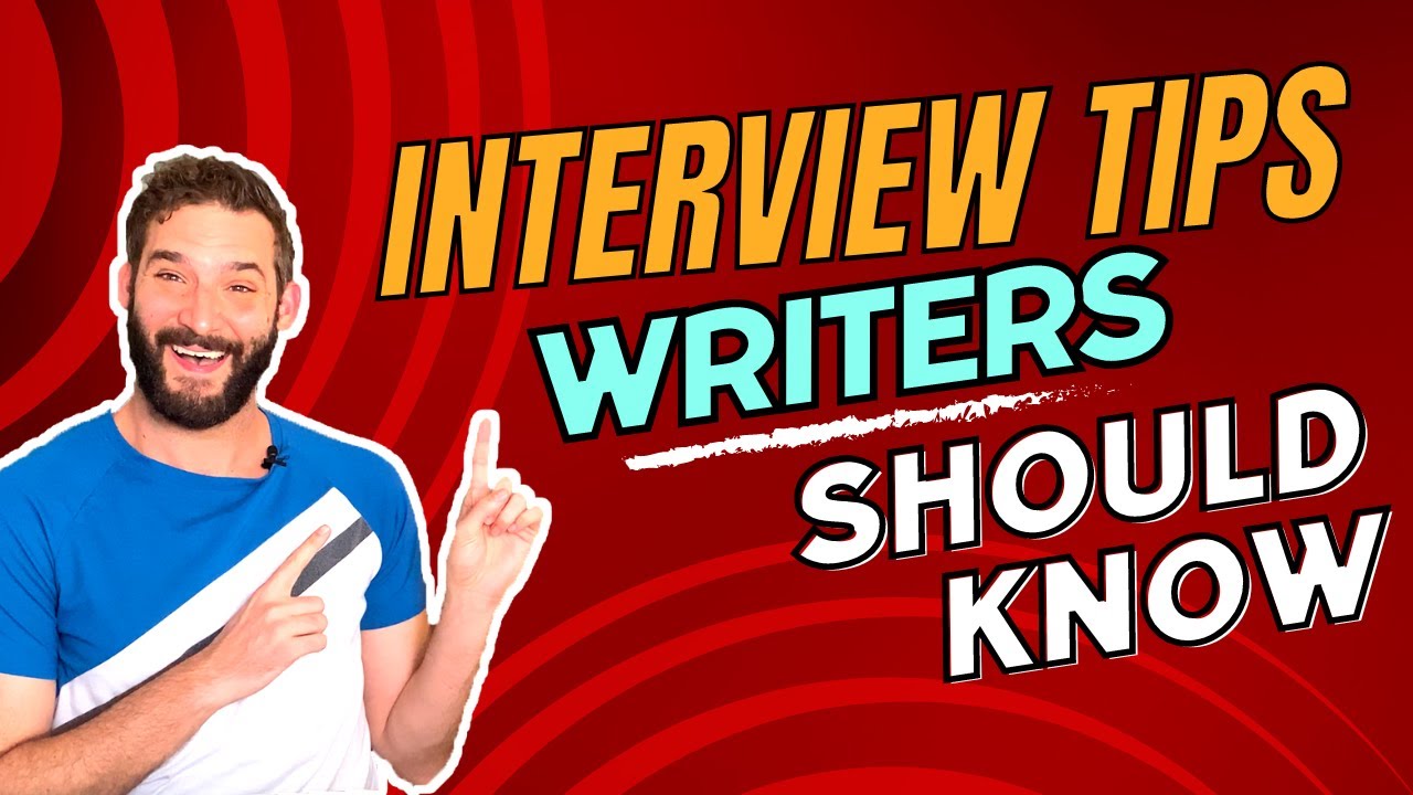 5 Tips To Crush Your Next Writing Interview - YouTube