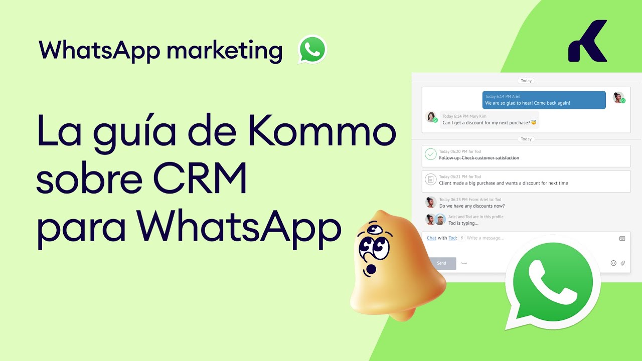 La guía de Kommo sobre CRM para WhatsApp - YouTube