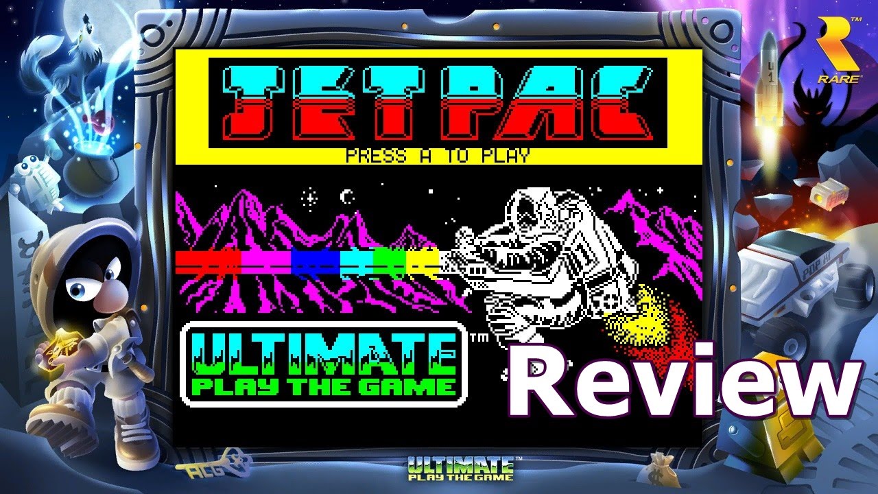 Rare Replay : Jetpac Review Xbox One - YouTube