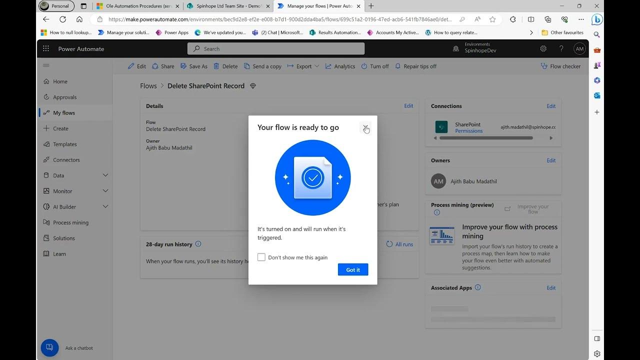 Power Automate Sql Deletion Trigger Using Power Automate Youtube