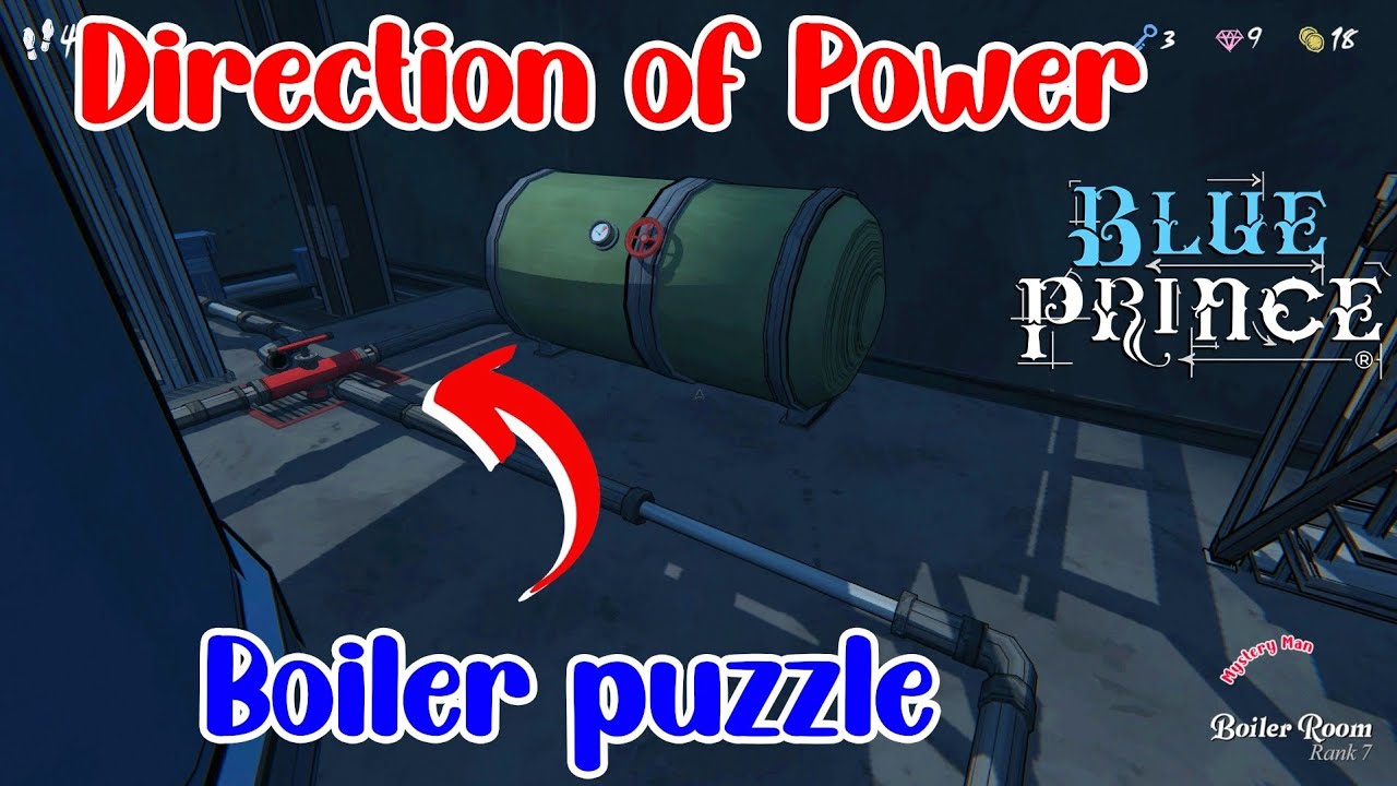 Blue Prince - Boiler Puzzle Solution | How to Fix and Activate the ...