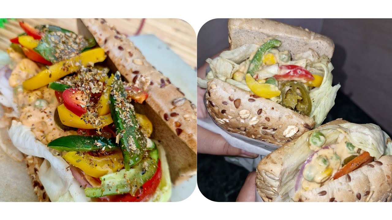 How to make Subway sandwich at home | Subway recipe ...