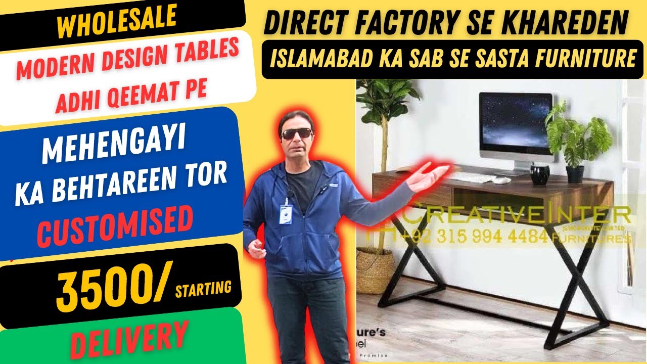 Office Table | Study Table | Creative Inter Furniture | Office Table ...