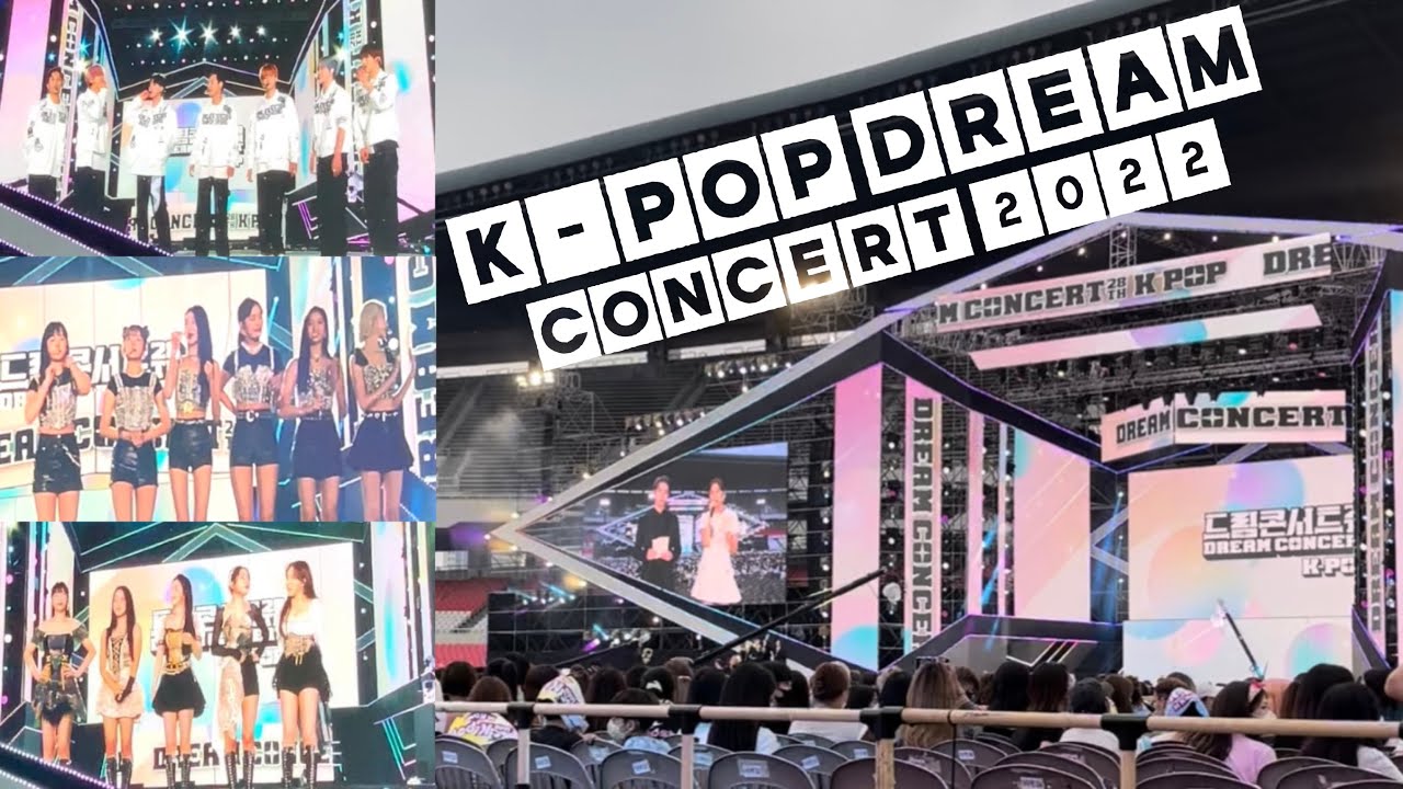 vlog || K-POP DREAM CONCERT 2022 Live Experience 🥳 NCT Dream, Red ...