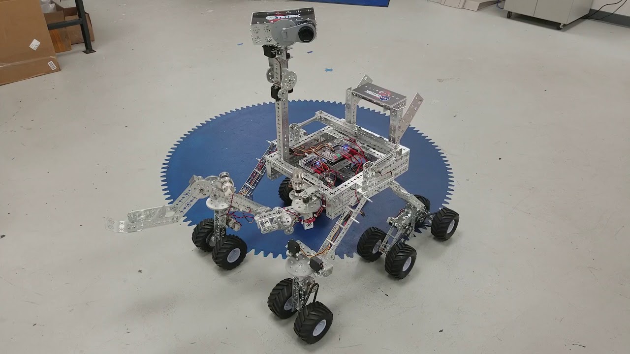 TETRIX Upgrade to Mars Curiosity Rover - YouTube