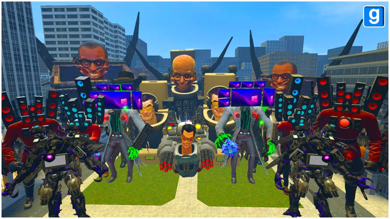 NEW SKIBIDI SCIENTIST TOILET GOD VS NEW PCMAN TITAN AND CAMERAMAN In ...