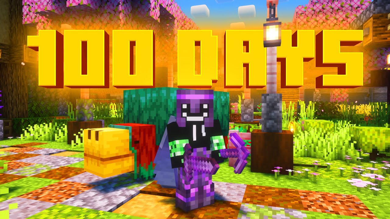 I Survived 100 Days in 1.20 Minecraft HARDCORE - YouTube