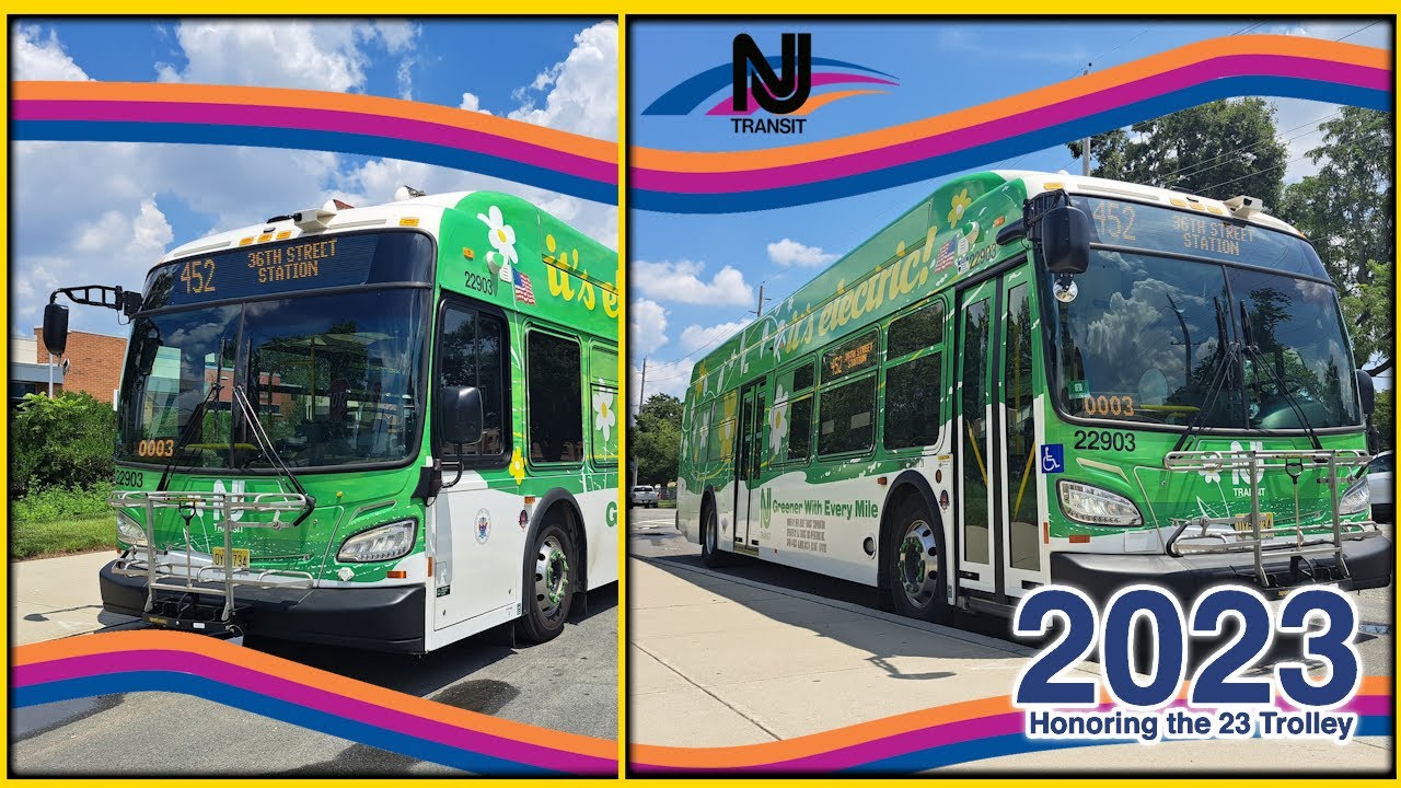 NJ Transit GOES ELECTRIC! Brand New 2022 Xcelsior XE40 Buses are HERE ...