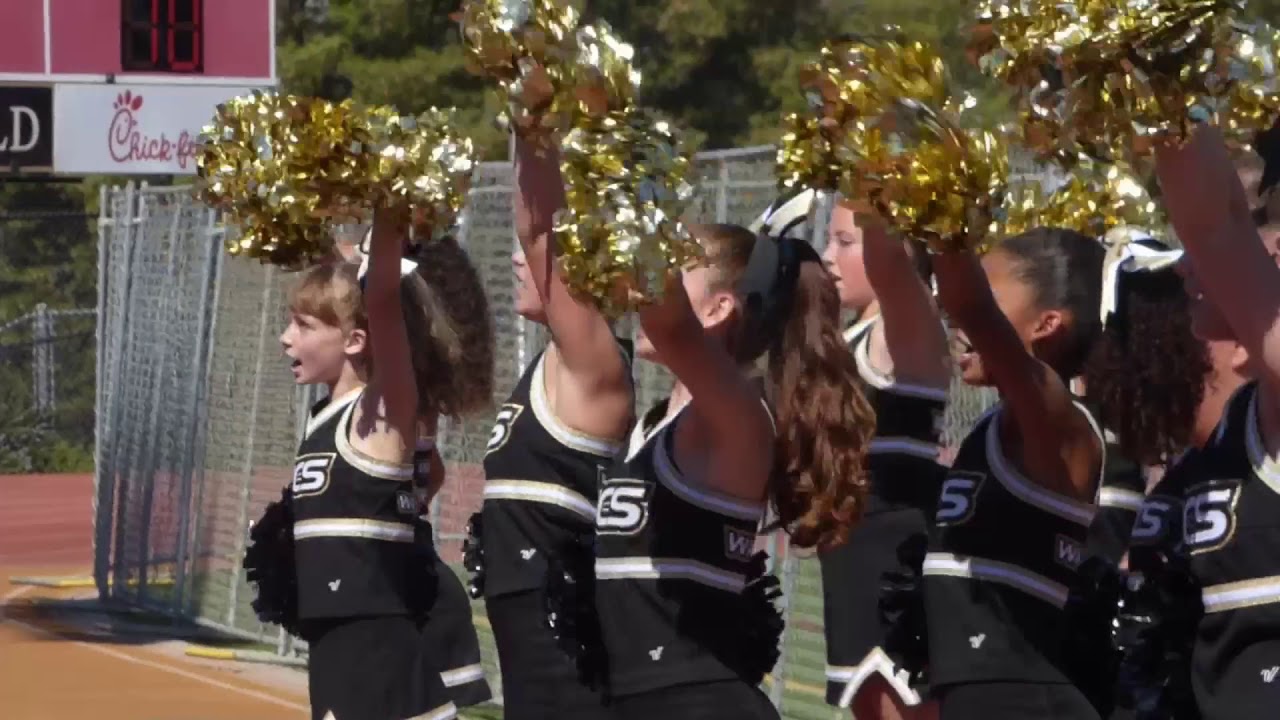 HCS Cheer - First Cheer of the Season - YouTube