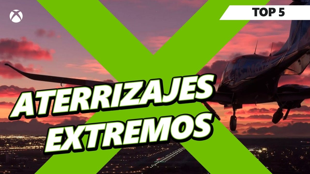 ¡Aterrizajes extremos en Microsoft Flight Simulator! - YouTube
