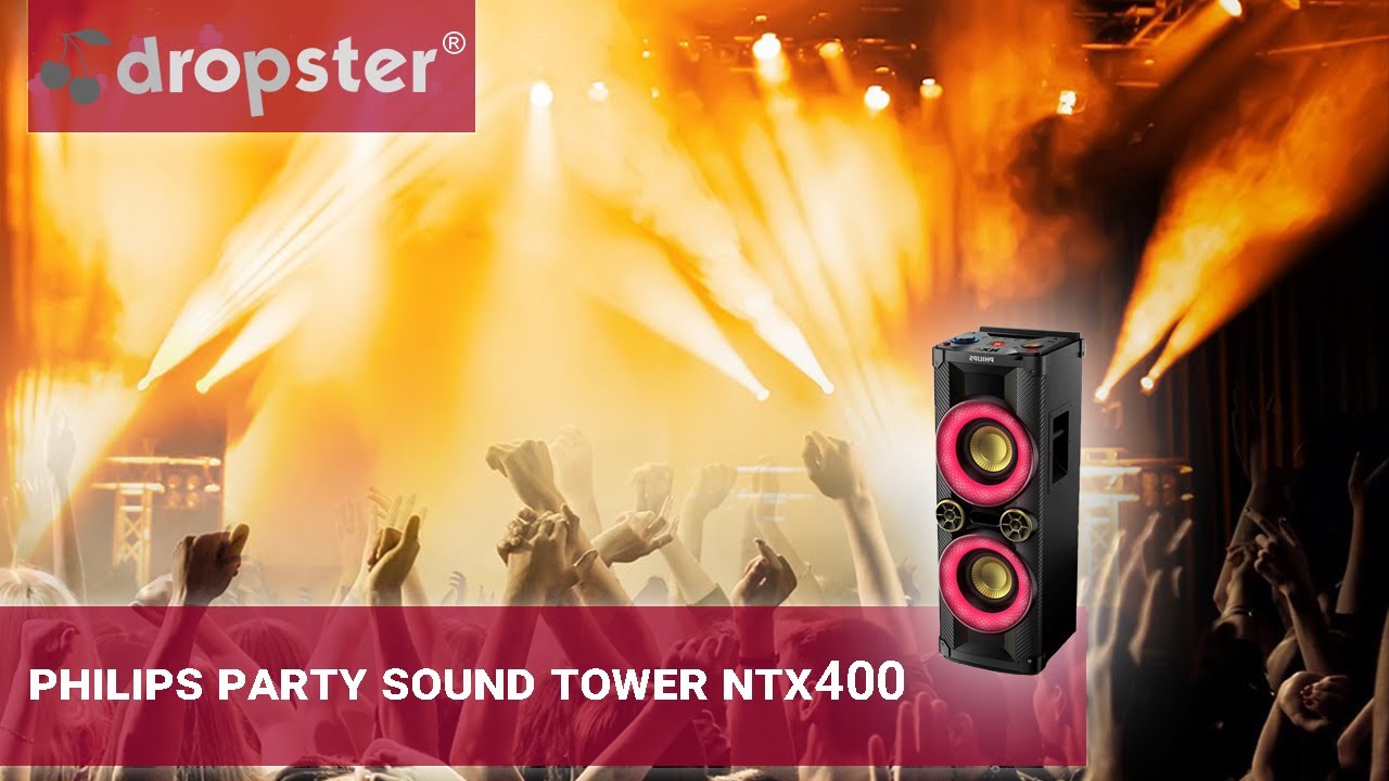 PHILIPS Soundtower NTX400 | Unboxing | Produktvorstellung | Party ...