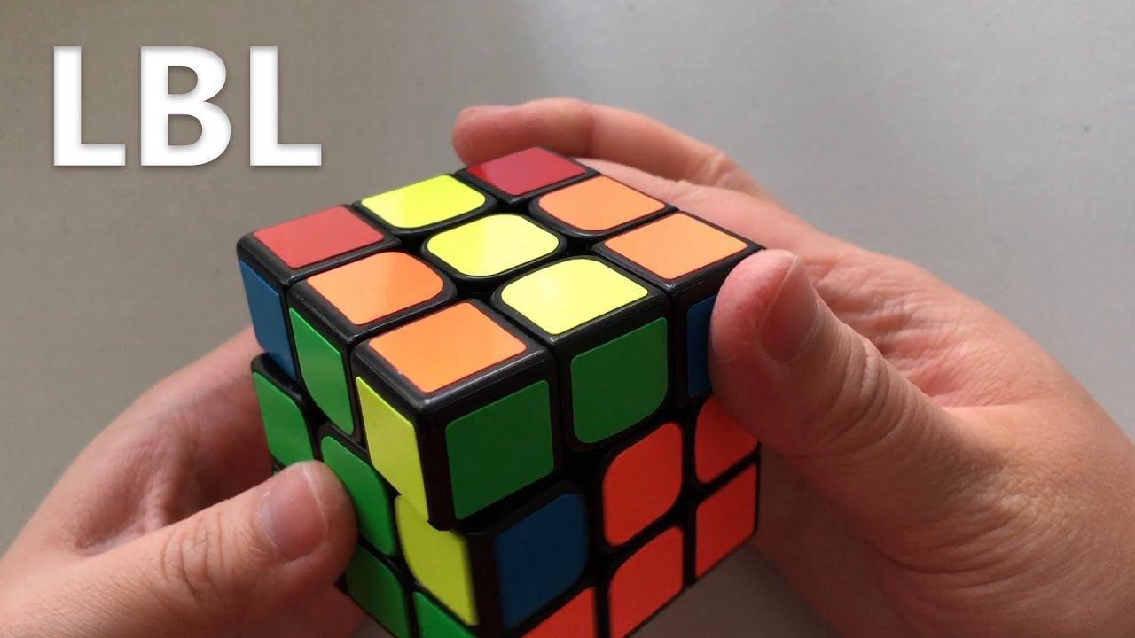 How to Solve a Rubik's Cube (Beginner LBL) - YouTube