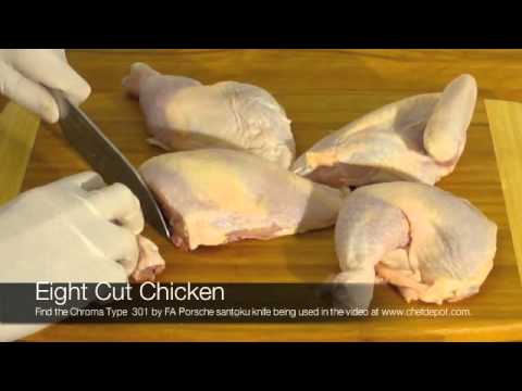 How to cut up a chicken - YouTube