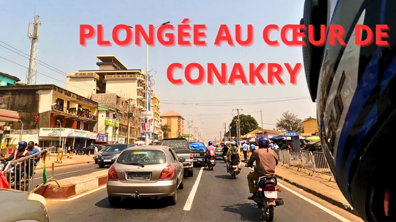 Vlog à Conakry : Marché Matoto, Kaloum & Îles de Cassa - YouTube