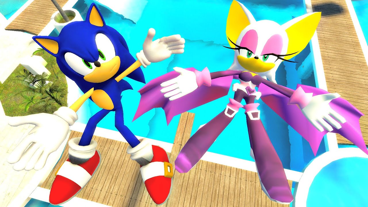 Sonic Ragdoll Gmod Vol. 150 - YouTube