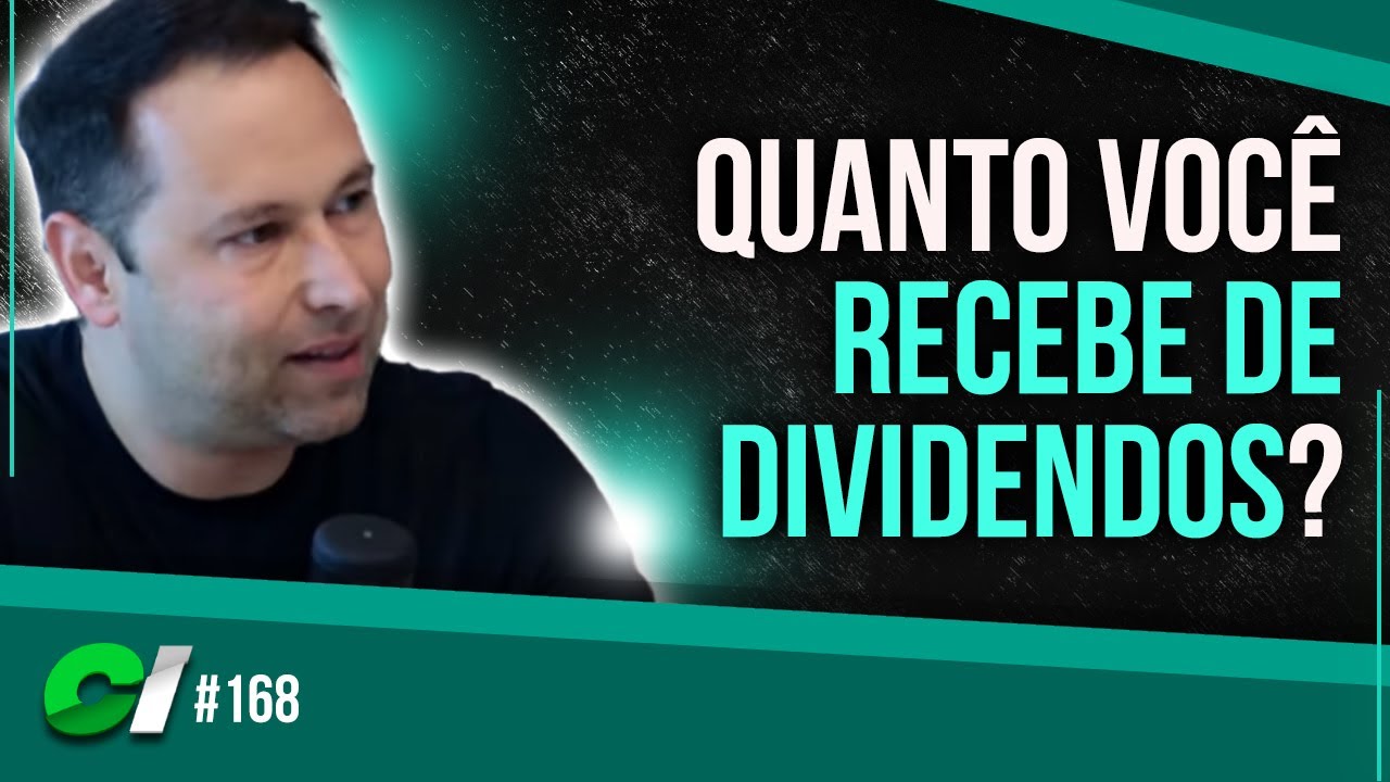 QUANTO O ECONOMISTA SINCERO RECEBE DE DIVIDENDOS | CHARLES WICZ #168 ...