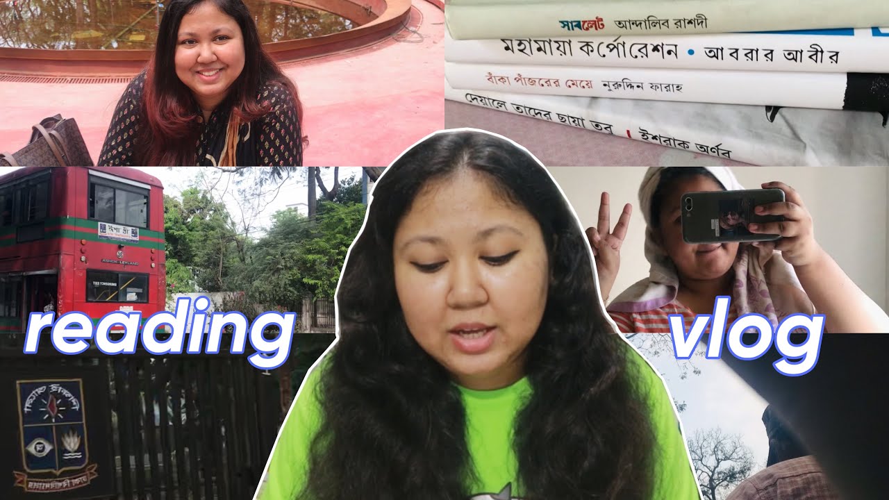 What I read in a week.. || Dhaka University student edition. Weekly reading vlog.. - YouTube