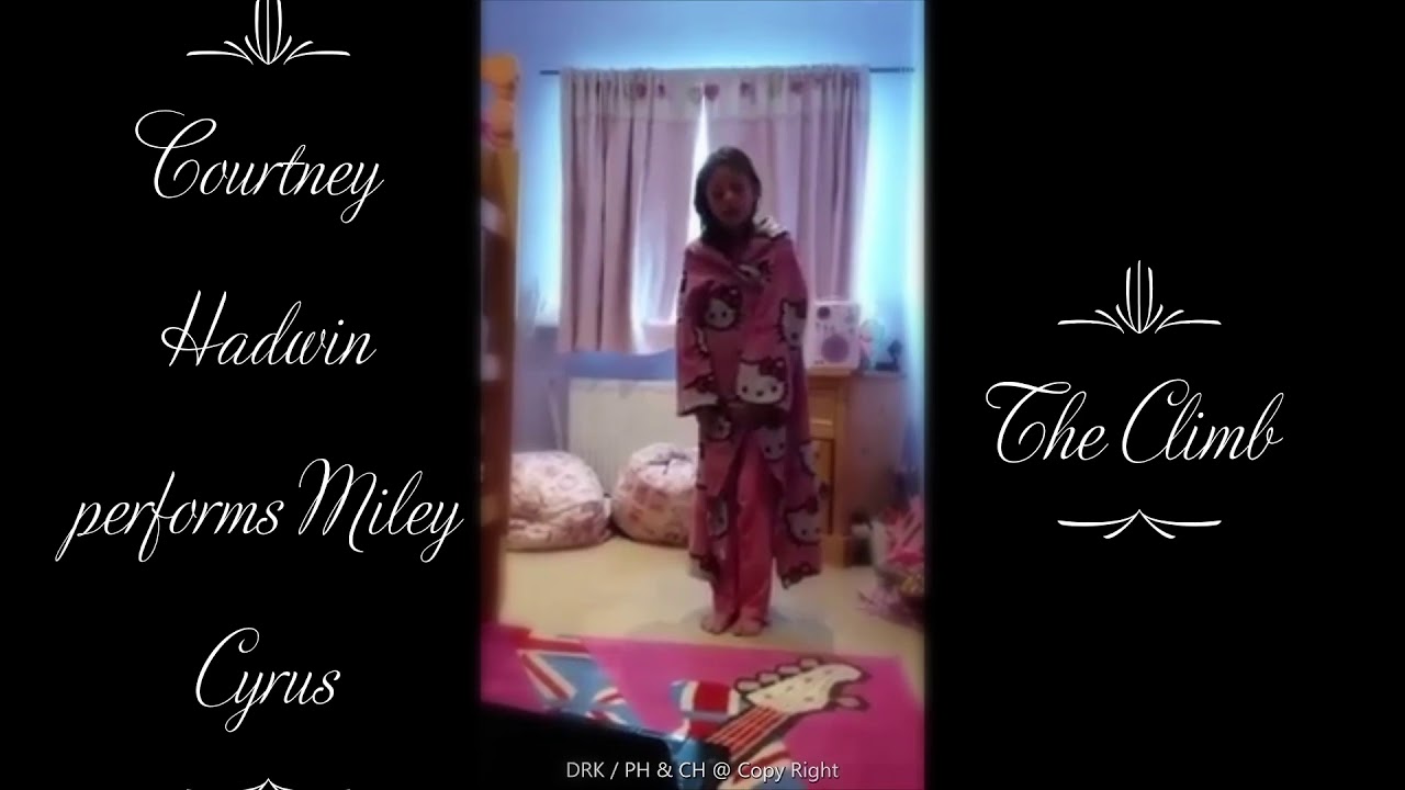 Courtney Hadwin performs Miley Cyrus The Climb - YouTube