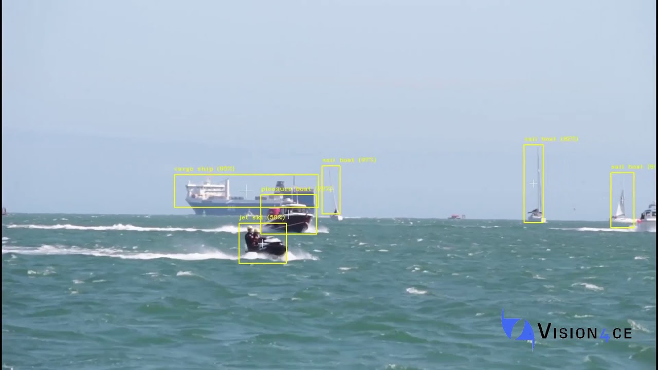 Vision4ce Classification at sea - YouTube