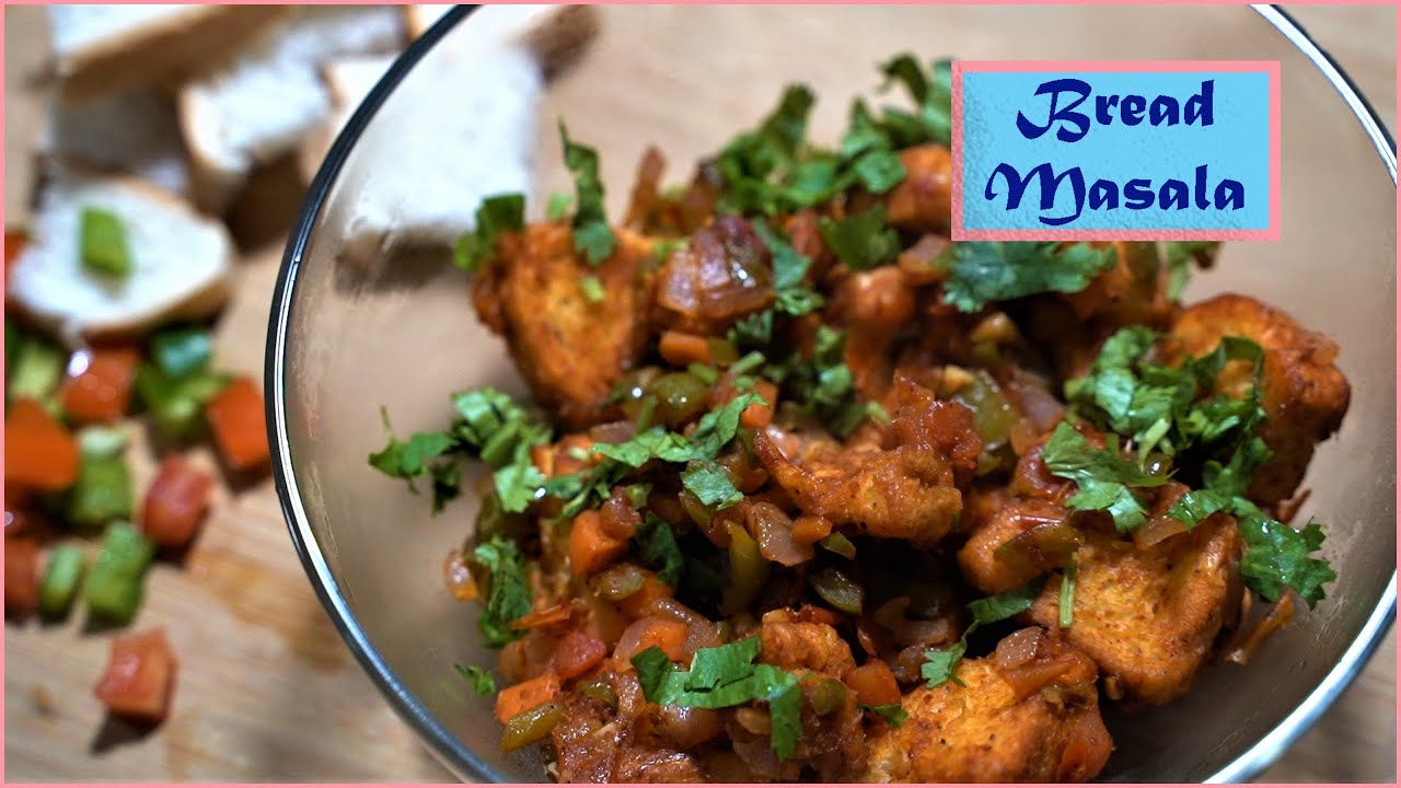 Bread Masala Recipe | 10 Minute Recipe From Bread | Must Try | N ...