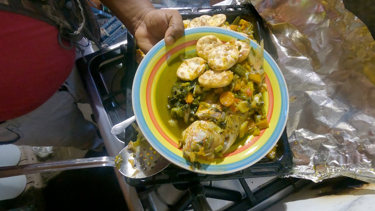 Steam fish with Crackers And Crush Irish - YouTube