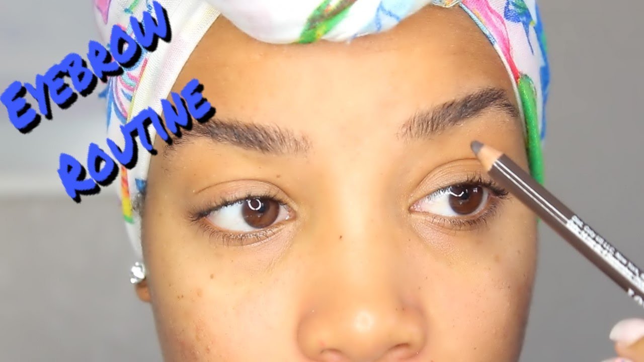 Eyebrow Routine | Talk Through - YouTube