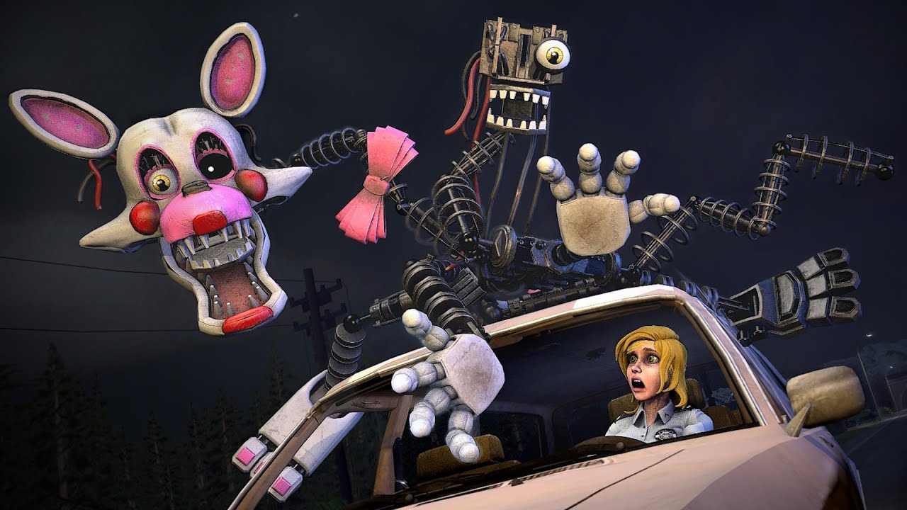 Vanessa Hits Mangle With Her Car – FNAF 2 Movie (Fan-Made) - YouTube