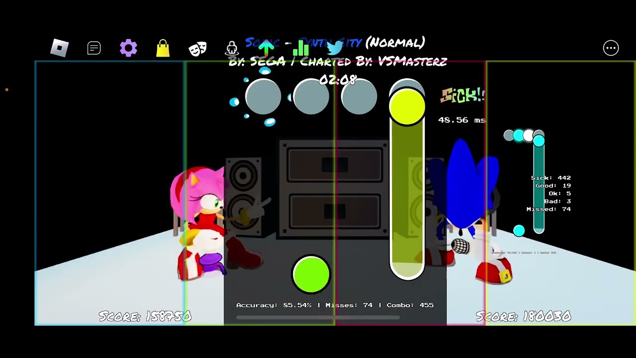 Amy from Sonic plays Funky Friday in McDonalds. - YouTube