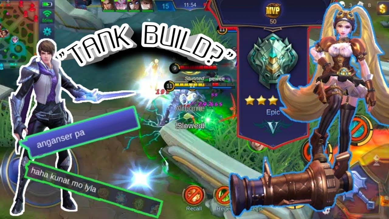MLBB#8 - Layla Tank Build is O.P? - YouTube