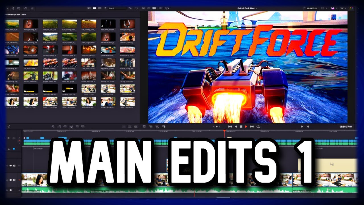 So Many Edits! | Driftforce Editing Stream 2 - YouTube