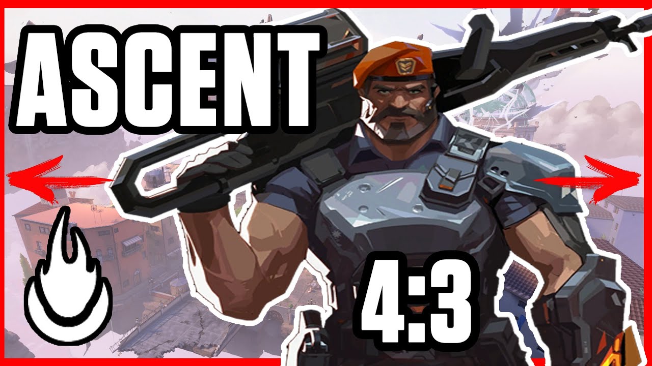 BRIMSTONE MOLLY LINEUPS on ASCENT at 4:3 ar widescreen | VALORANT - YouTube
